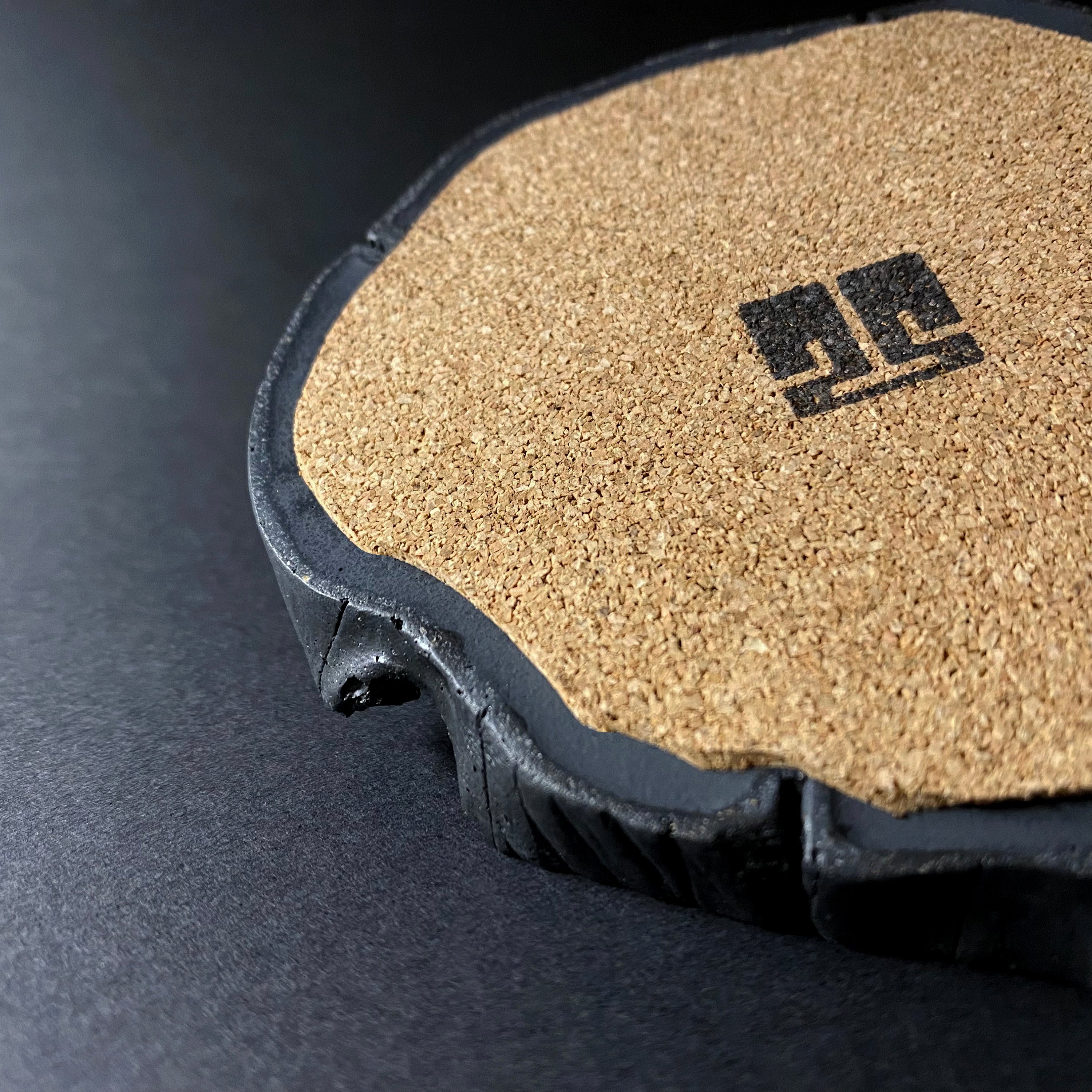 Arboreal Concrete Coasters | Set of Two (B) | Handmade Concrete ...